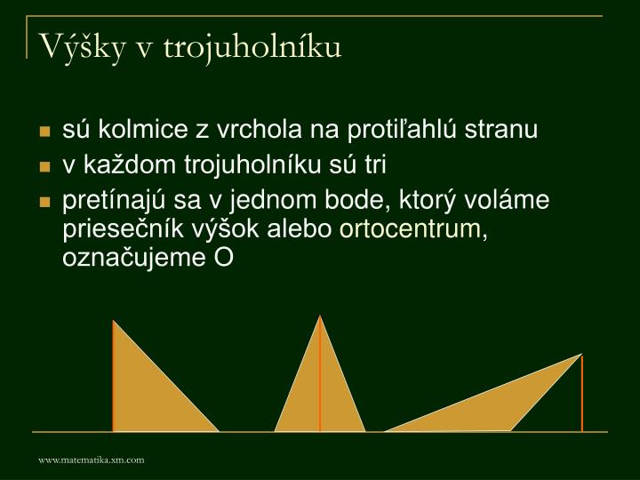 PPT - Vlastnosti trojuholníka PowerPoint Presentation - ID:4837413