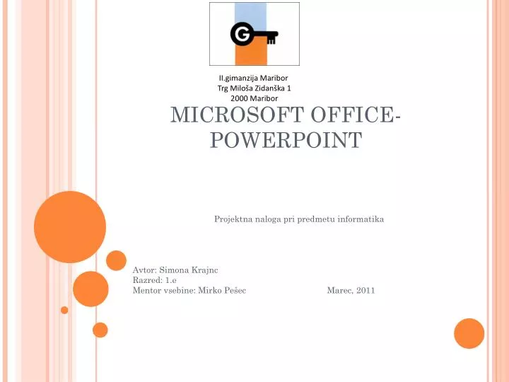 PPT - MICROSOFT OFFICE- POWERPOINT PowerPoint Presentation, free ...