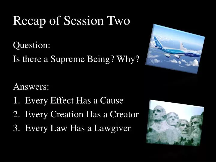 PPT - Recap of Session Two PowerPoint Presentation, free download - ID ...