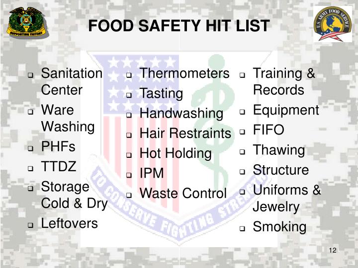 PPT - Food Safety Update PowerPoint Presentation - ID:4839742