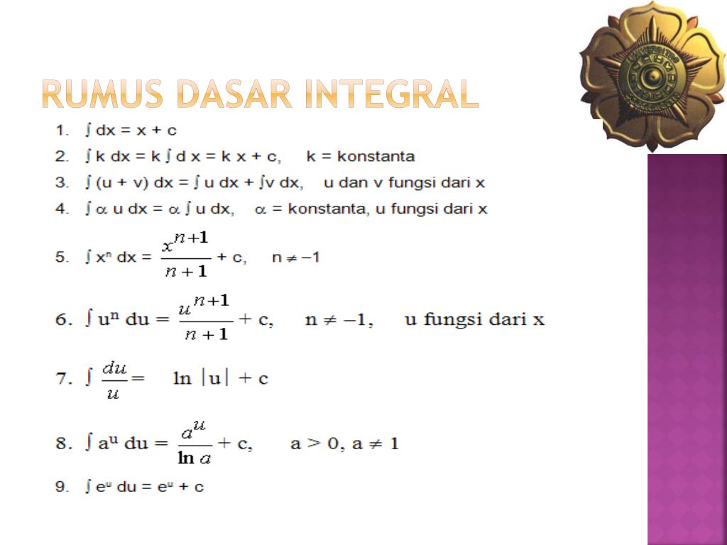 PPT - INTEGRAL TAK TENTU (ANTI DERIVATIF) PowerPoint Presentation, free ... PPT - INTEGRAL TAK TENTU (ANTI DERIVATIF) PowerPoint Presentation, free ...
