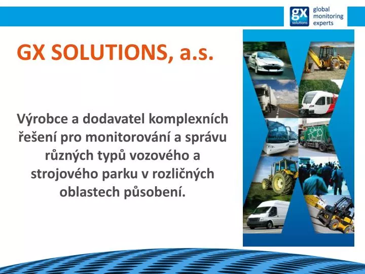 PPT - GX SOLUTIONS, a.s. PowerPoint Presentation, free download - ID ...