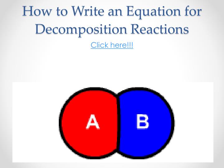 PPT - Decomposition PowerPoint Presentation - ID:4842070