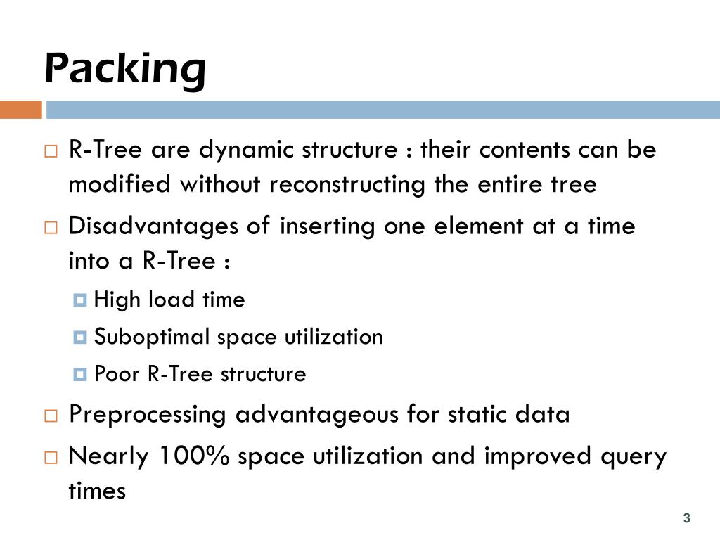 PPT - A Simple and Efficient Algorithm for R-Tree Packing PowerPoint ... PPT - A Simple and Efficient Algorithm for R-Tree Packing PowerPoint ...