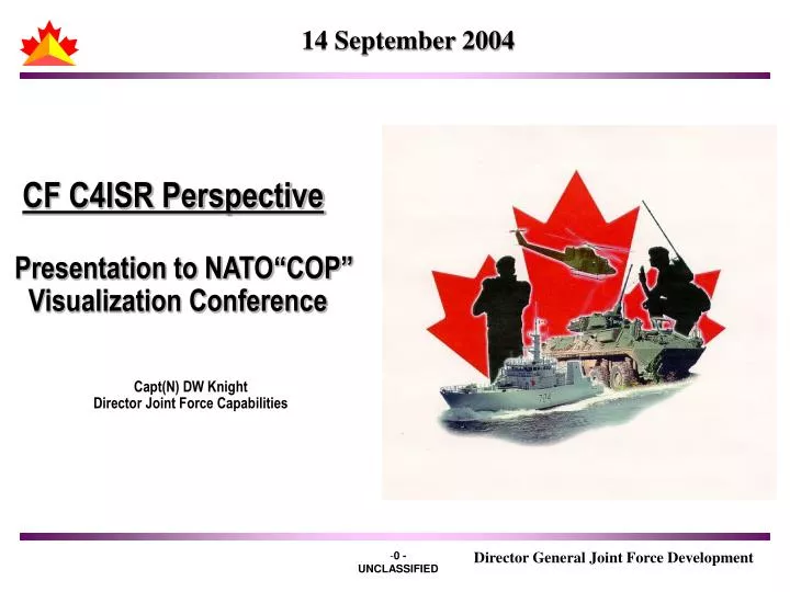 PPT - CF C4ISR Perspective Presentation to NATO“COP” Visualization ...