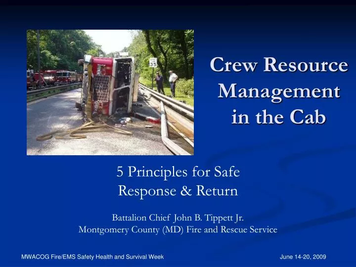 PPT - Crew Resource Management in the Cab PowerPoint Presentation, free ...