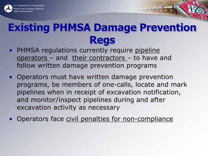 PPT - Pipeline Safety Damage Prevention Programs PowerPoint ...