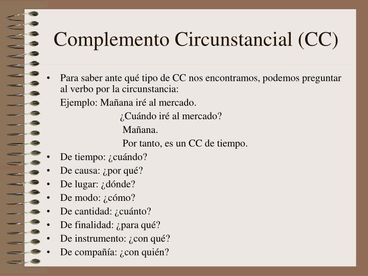 PPT - Los complementos PowerPoint Presentation - ID:4846929