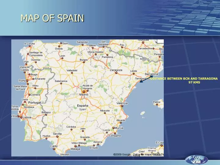 PPT - MAP OF SPAIN PowerPoint Presentation, free download - ID:4847565