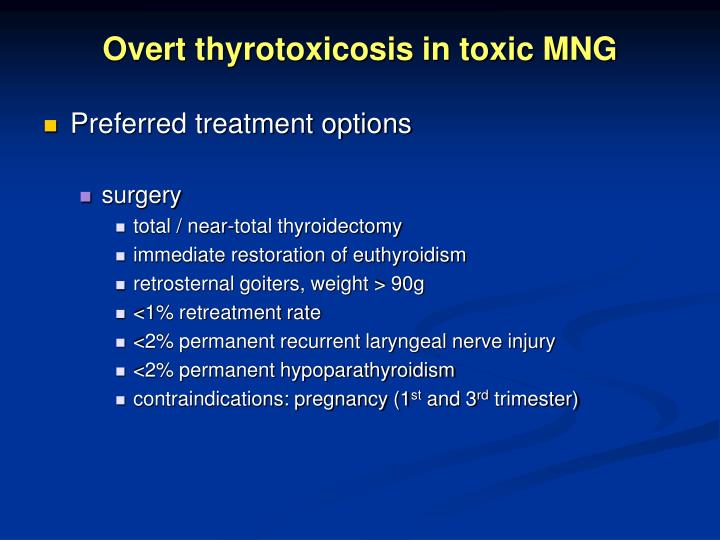 PPT - Management of Toxic Multinodular Goiter - R ole of surgery ...