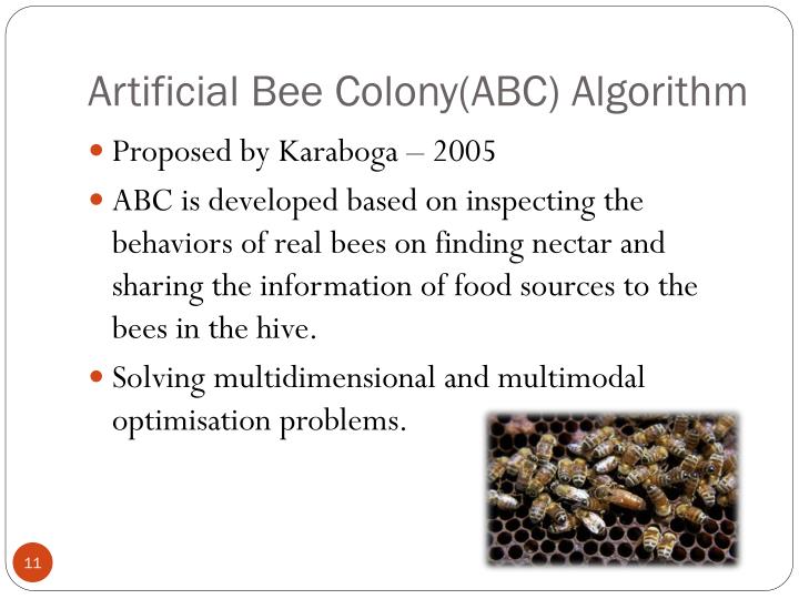 Ppt Artificial Bee Colony Algorithm Powerpoint Presentation Id 4847764