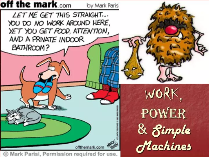 PPT - WORK, POWER & Simple Machines PowerPoint Presentation, free ...