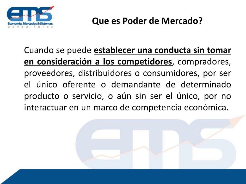 PPT - LEY ORGÁNICA DE REGULACIÓN Y CONTROL DEL PODER DE MERCADO ...