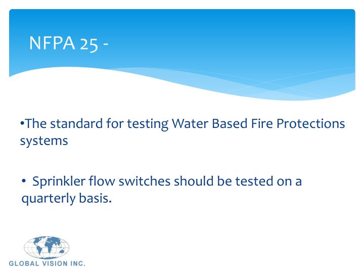 PPT - NFPA 25 - PowerPoint Presentation - ID:4848039