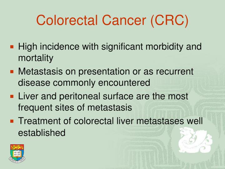 PPT - Management of Peritoneal Carcinomatosis in Colorectal Cancer ...