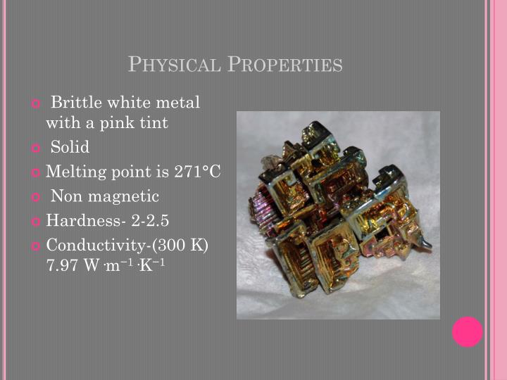 PPT - Bismuth PowerPoint Presentation - ID:4848665