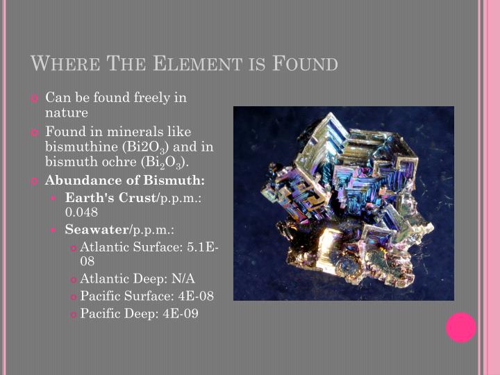 PPT - Bismuth PowerPoint Presentation - ID:4848665