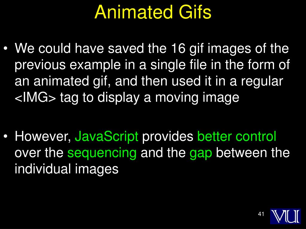 Ppt Cs101 Introduction To Computing Lecture 41 Images And Animation Web Development Lecture 14 1700