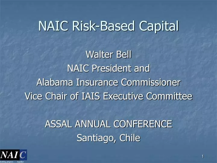 PPT - NAIC Risk-Based Capital PowerPoint Presentation, free download ...