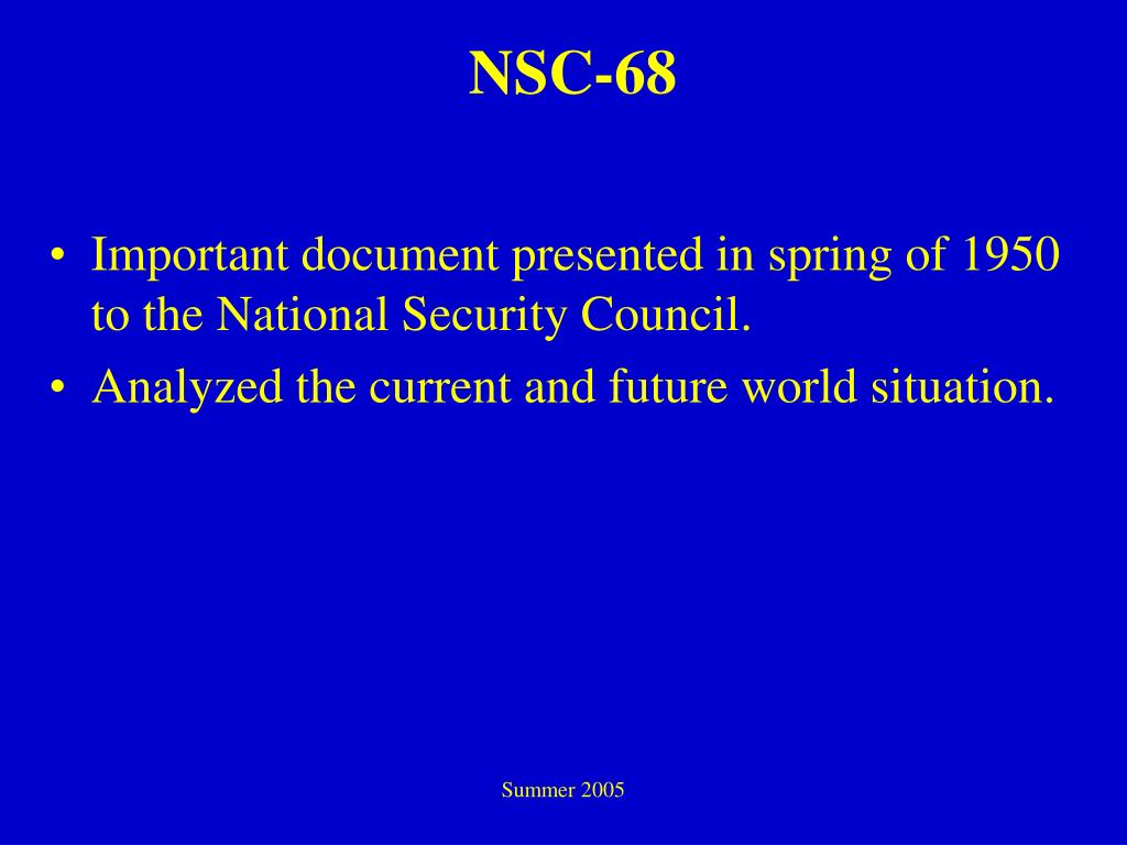 PPT - Evolution of Nuclear Strategy: From 1945 to 1952 PowerPoint ...