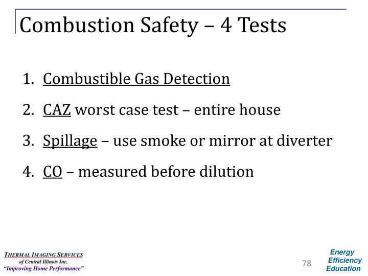 PPT - Combustion Safety Testing PowerPoint Presentation - ID:4852951
