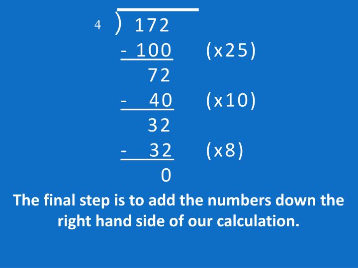 PPT - How to use the Chunking Method for Division. PowerPoint ...