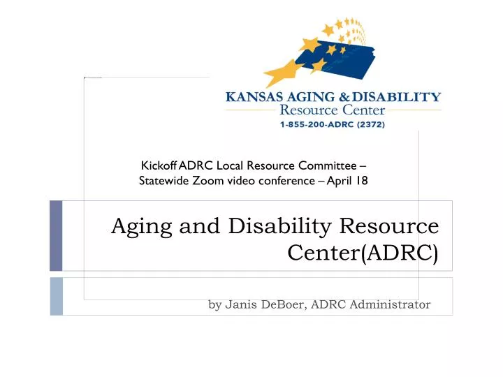 PPT - Aging and Disability Resource Center(ADRC) PowerPoint ...