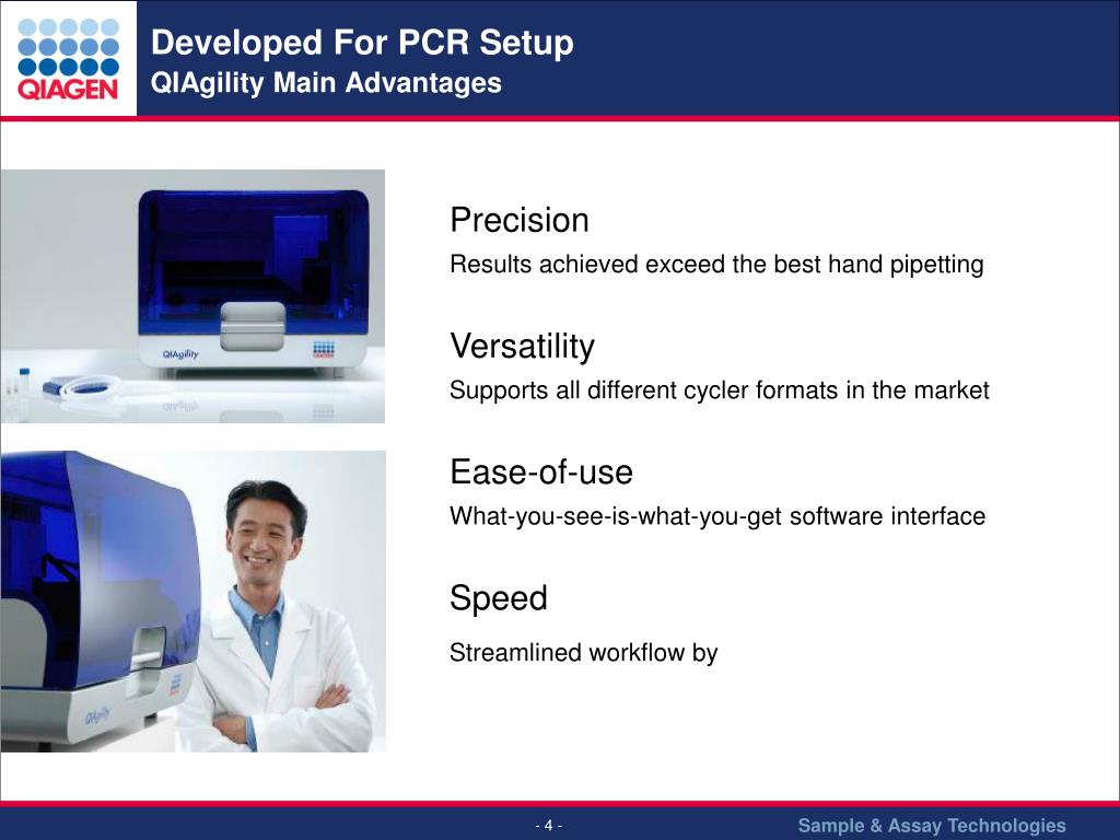 PPT - QIAgility ─ Pure Precision Andrea Tesoriero Application ...