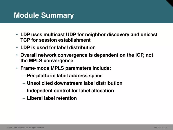 PPT - Module Summary PowerPoint Presentation, free download - ID:4856550