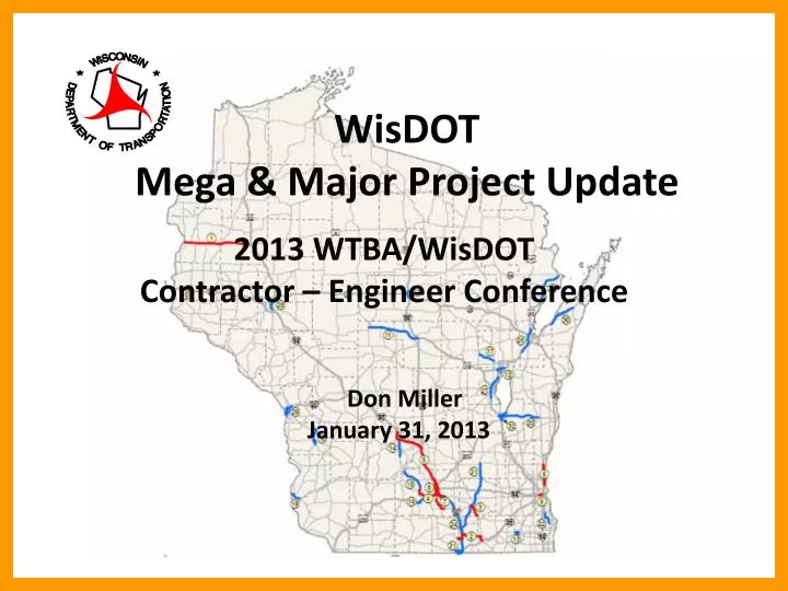 PPT - WisDOT Mega & Major Project Update PowerPoint Presentation, free ...