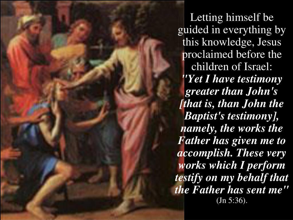 PPT - Jesus Christ, the Son Who Lives for the Father General audience ...