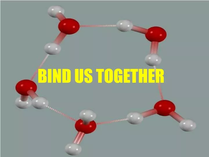 PPT - BIND US TOGETHER PowerPoint Presentation, free download - ID:4857624