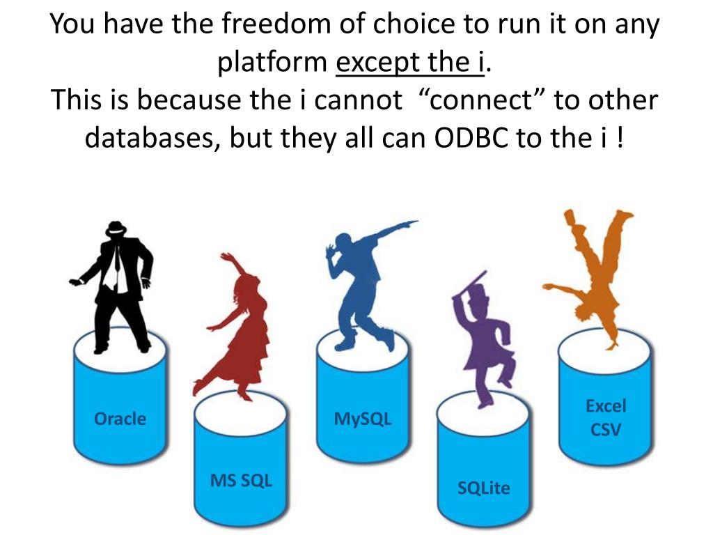 Ppt Native Sql Agent Less Access To Oracle Ms Sql Mysql Excel And Other Data Sources