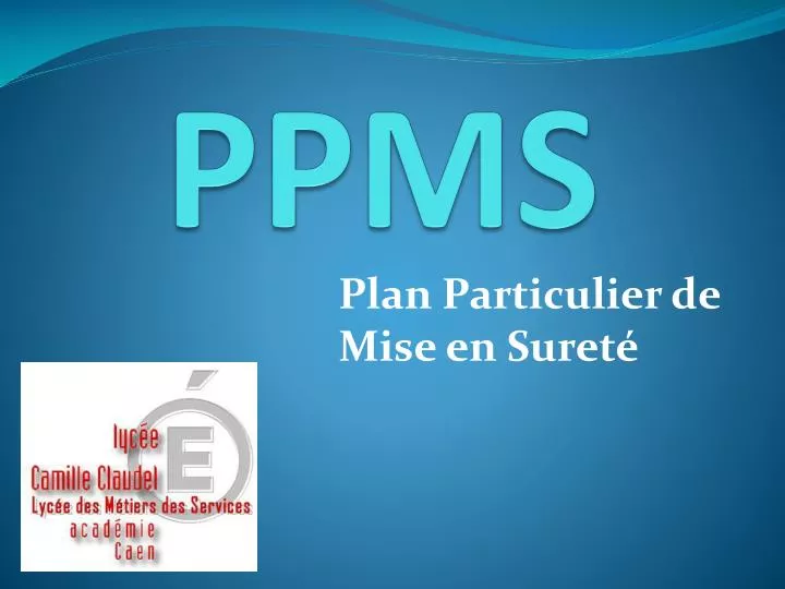 PPT - PPMS PowerPoint Presentation, free download - ID:4860143