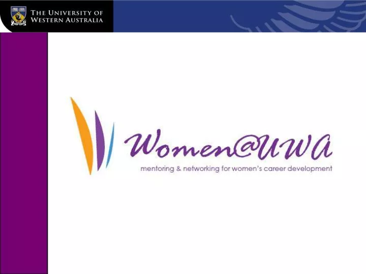 PPT - Women @ UWA PowerPoint Presentation, free download - ID:4860702