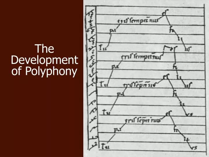 PPT - The Development of Polyphony PowerPoint Presentation, free ...