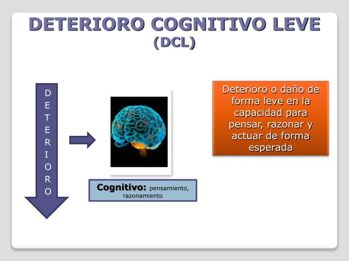 PPT - DETERIORO COGNITIVO LEVE DETECCIÓN TEMPRANA PowerPoint ...