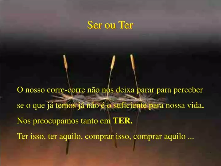 PPT - Ser ou Ter PowerPoint Presentation, free download - ID:4861198