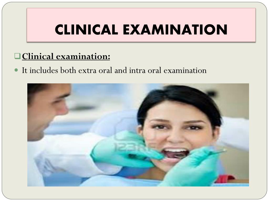 PPT CLINICAL EXAMINATION AND DIAGNOSIS PowerPoint Presentation Free