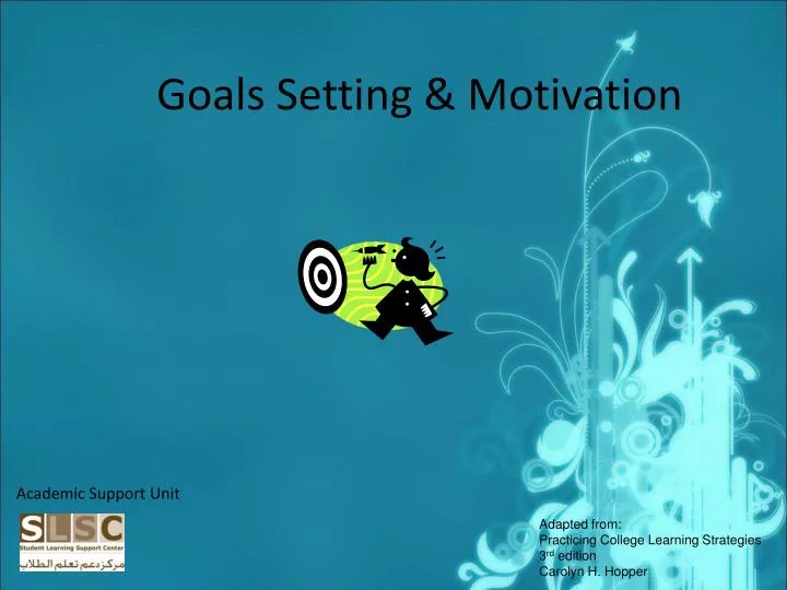 PPT - Goals Setting & Motivation PowerPoint Presentation, free download ...