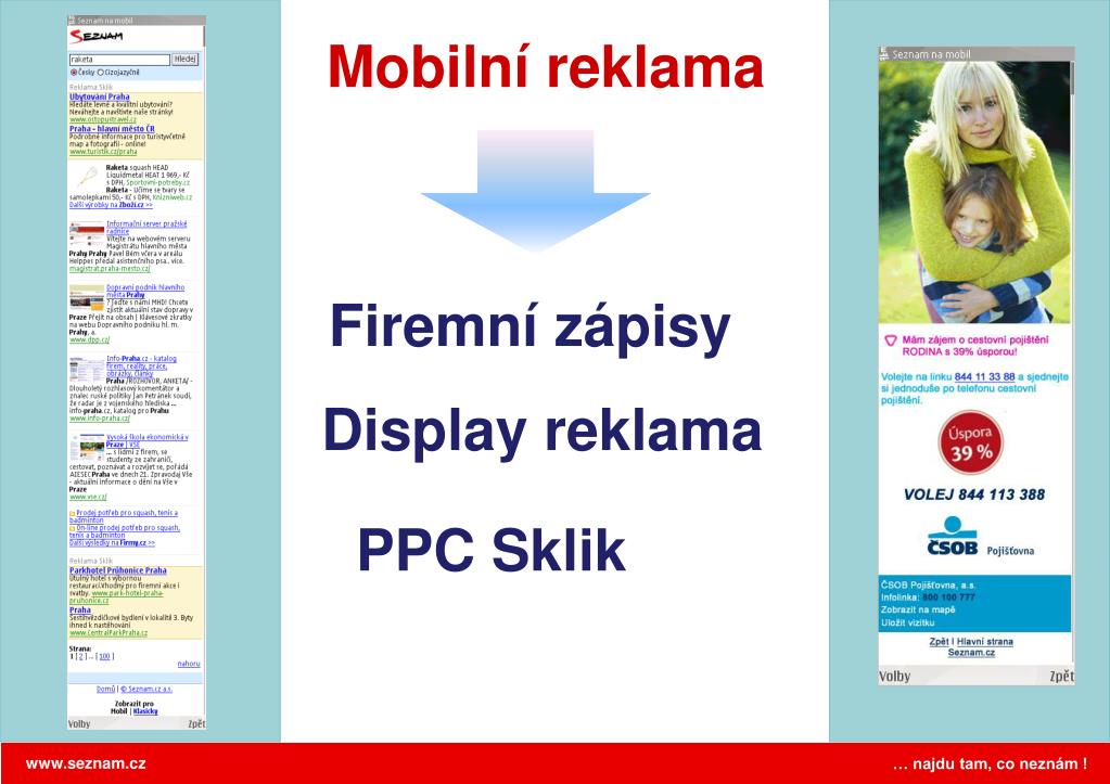 PPT - Mobilní služby a reklama Seznam.cz PowerPoint Presentation, free ...