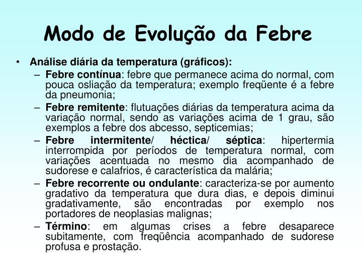 PPT - Semiologia da Febre PowerPoint Presentation - ID:4862220