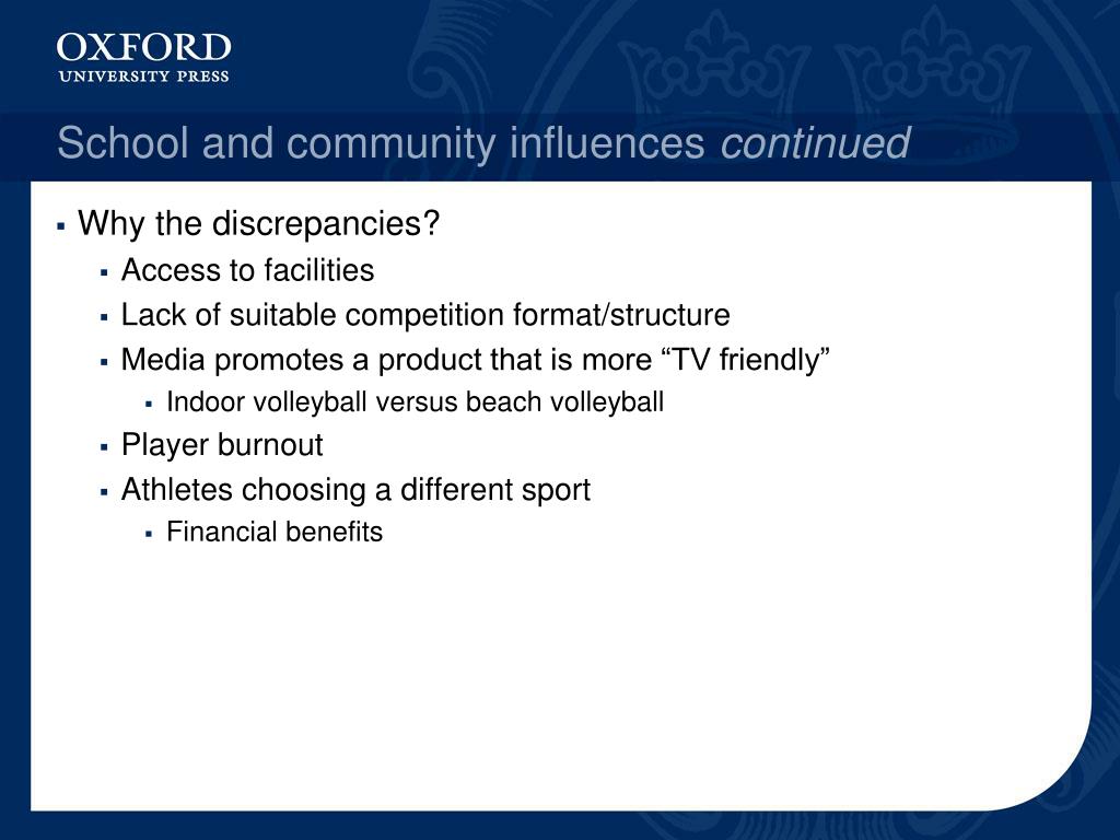PPT - Institutional influences on equity and sports participation ...