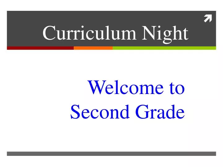 PPT - Welcome to Second Grade PowerPoint Presentation, free download ...