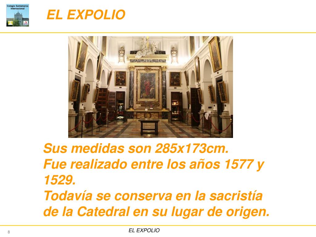 PPT - EL EXPOLIO EL GRECO Por CARLOS BORRACHERO PowerPoint Presentation ...