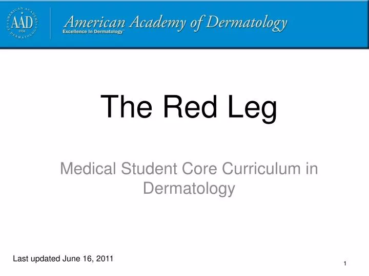 PPT - The Red Leg PowerPoint Presentation, free download - ID:4863807