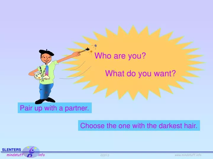 PPT - Who are you? PowerPoint Presentation, free download - ID:4863820