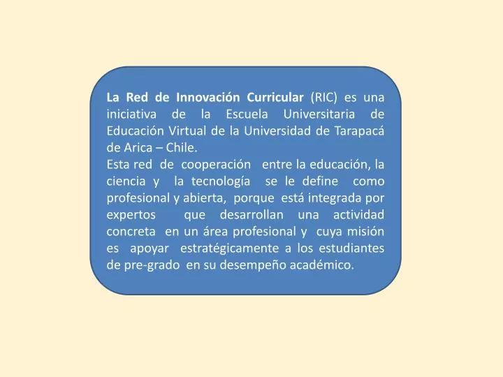 PPT - RIC PowerPoint Presentation, free download - ID:4863828