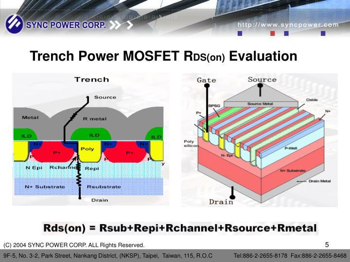 PPT - Trench Power MOSFET PowerPoint Presentation - ID:4864789