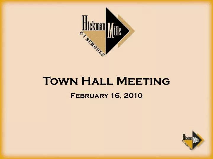 PPT - Town Hall Meeting PowerPoint Presentation, free download - ID:4865142